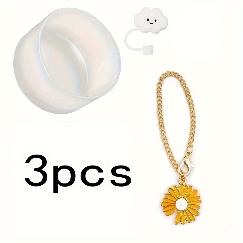 Stanley Cup Accessories Including Straw Cup Boot Flower - Temu United ...