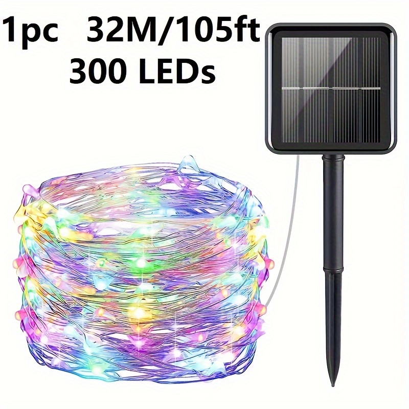 Solar Copper Wire String Light Led Illusion Light Strip - Temu Canada