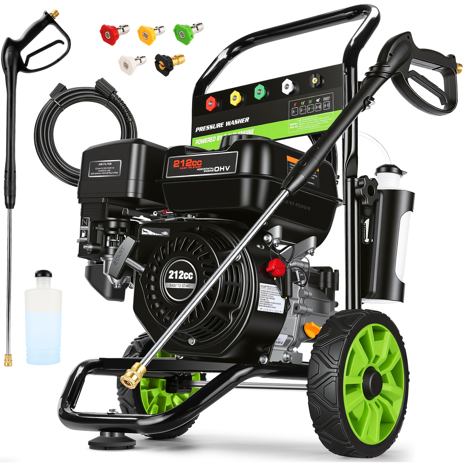 pressure washers sold on Temu United States