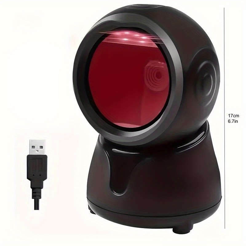 1d 2d Barcode Scanner Qr Hands free Barcode Reader - Temu