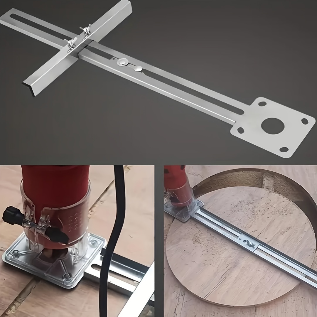 1pc Metal Edge Trimming Guide Jig, Precision Positioning Cutting Plate ...