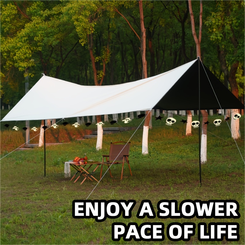 Portable Foldable Canopy Oversized Outdoor Sunshade - Temu