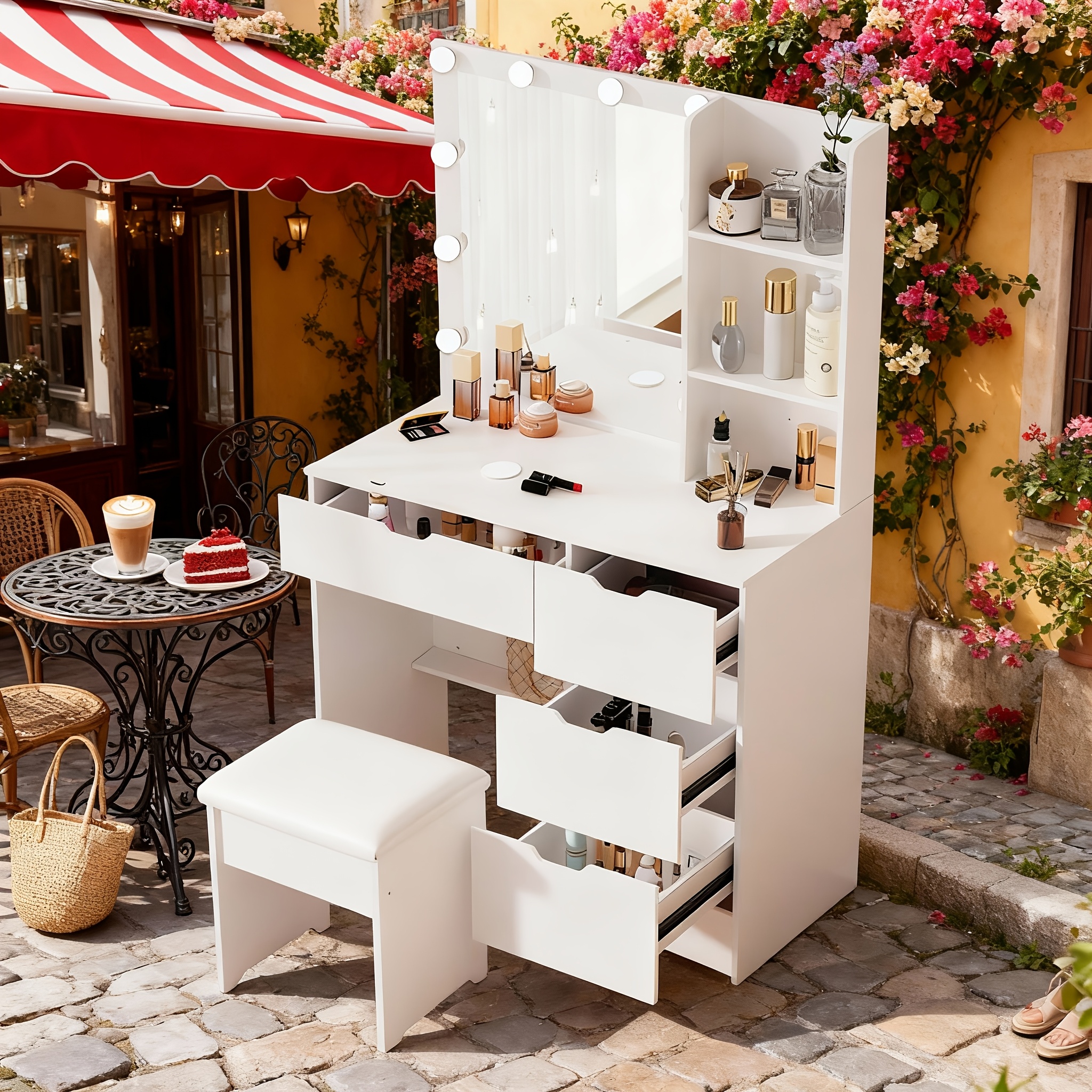 vanities sold on Temu United States