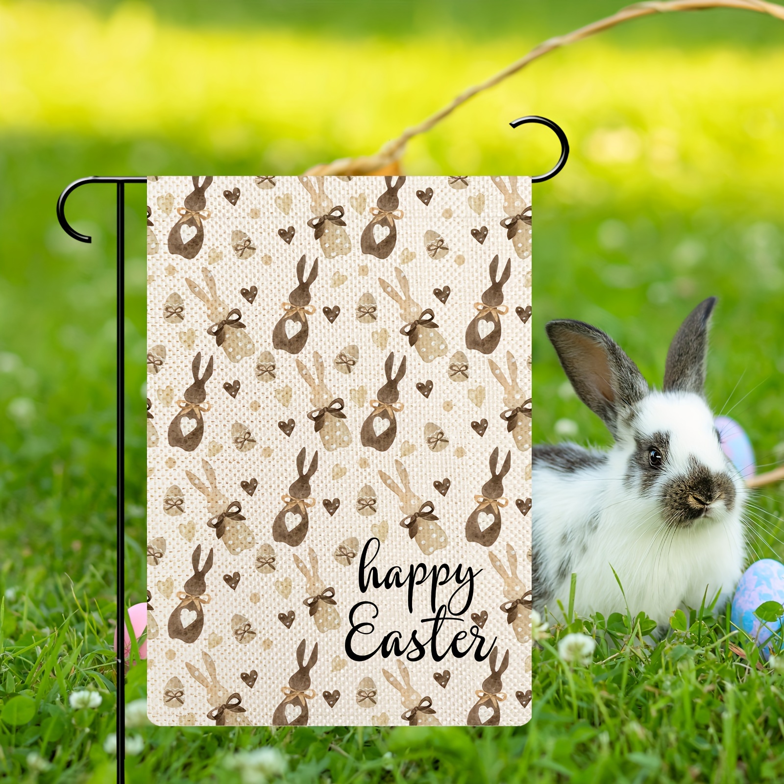 polyester easter themed garden flag seasonal outdoor decor - Temu Canada