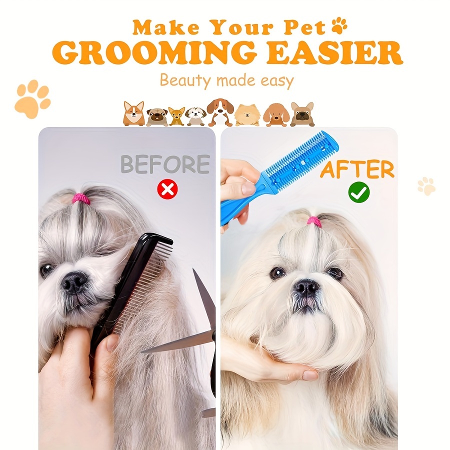 Razor Comb Dogs Cats Extra Blades Pet Razor Comb 1 Trimming - Temu Qatar