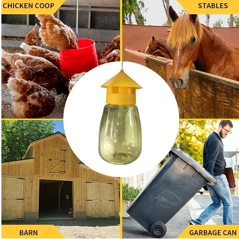 1 Reusable Fly Insect Traps Perfect Outdoor Farms Gardens - Temu Denmark