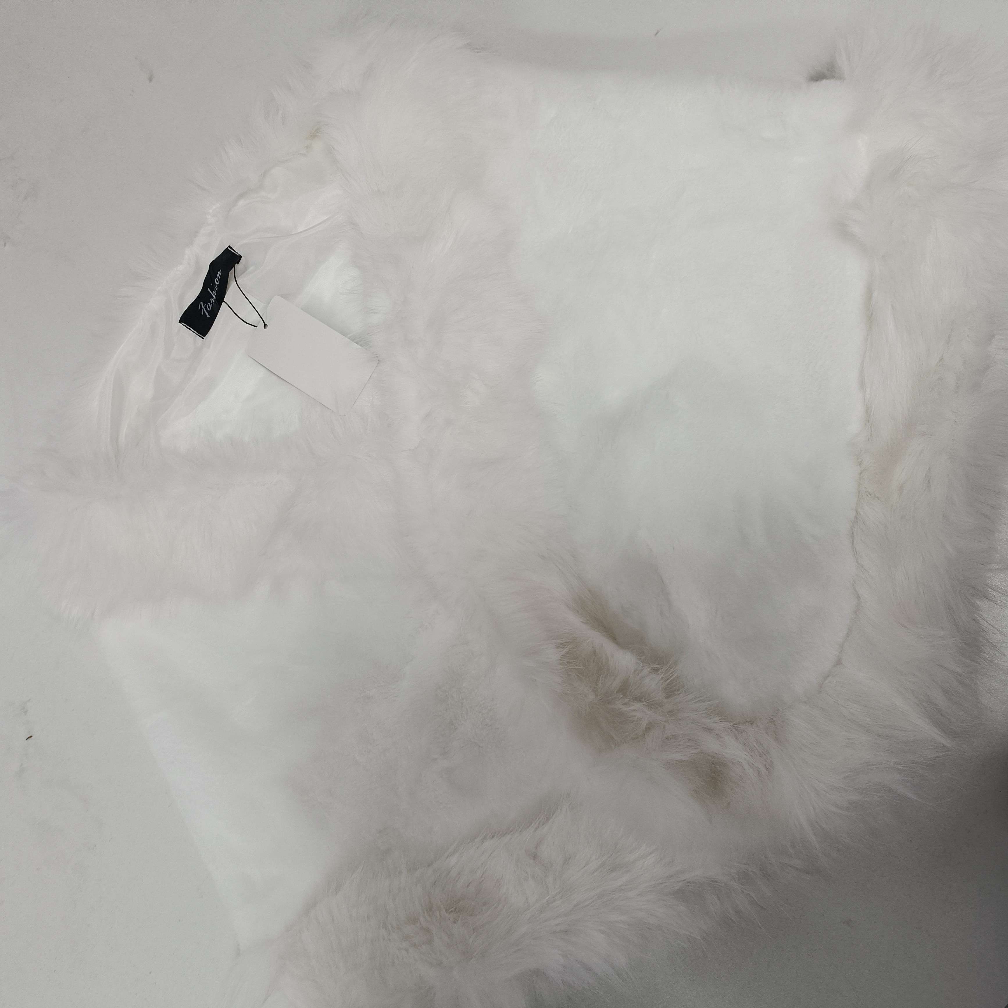 Imitation Mink Fur Faux Fur Shawl Solid Color Thick Warm - Temu United ...