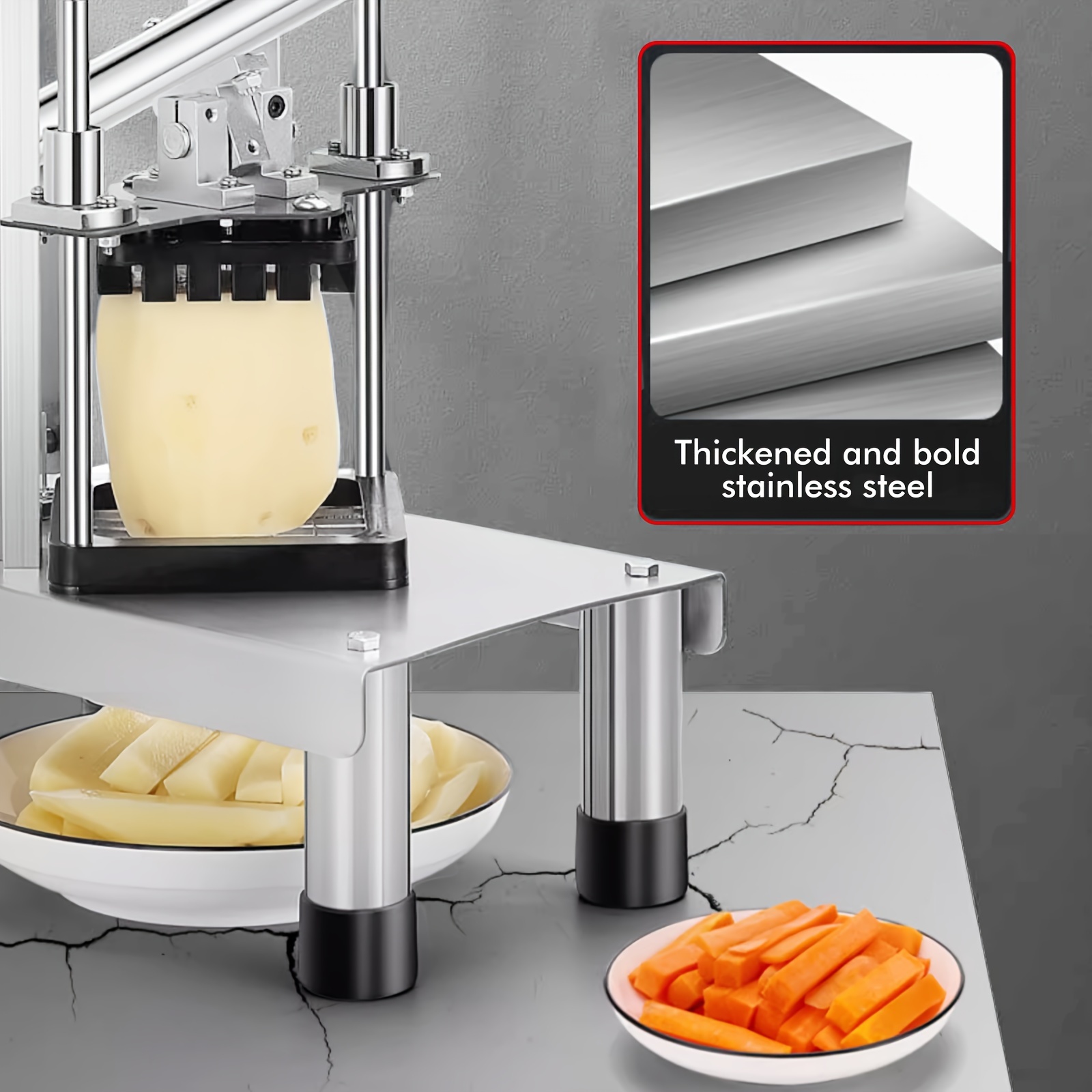 vegetables cutter stainless steel manual vegetables fruit - Temu