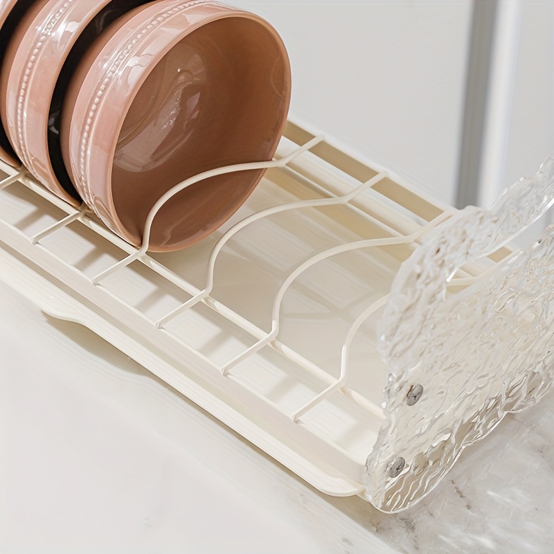 Space saving Dish Rack Organizer Multi tier Kitchen Storage - Temu