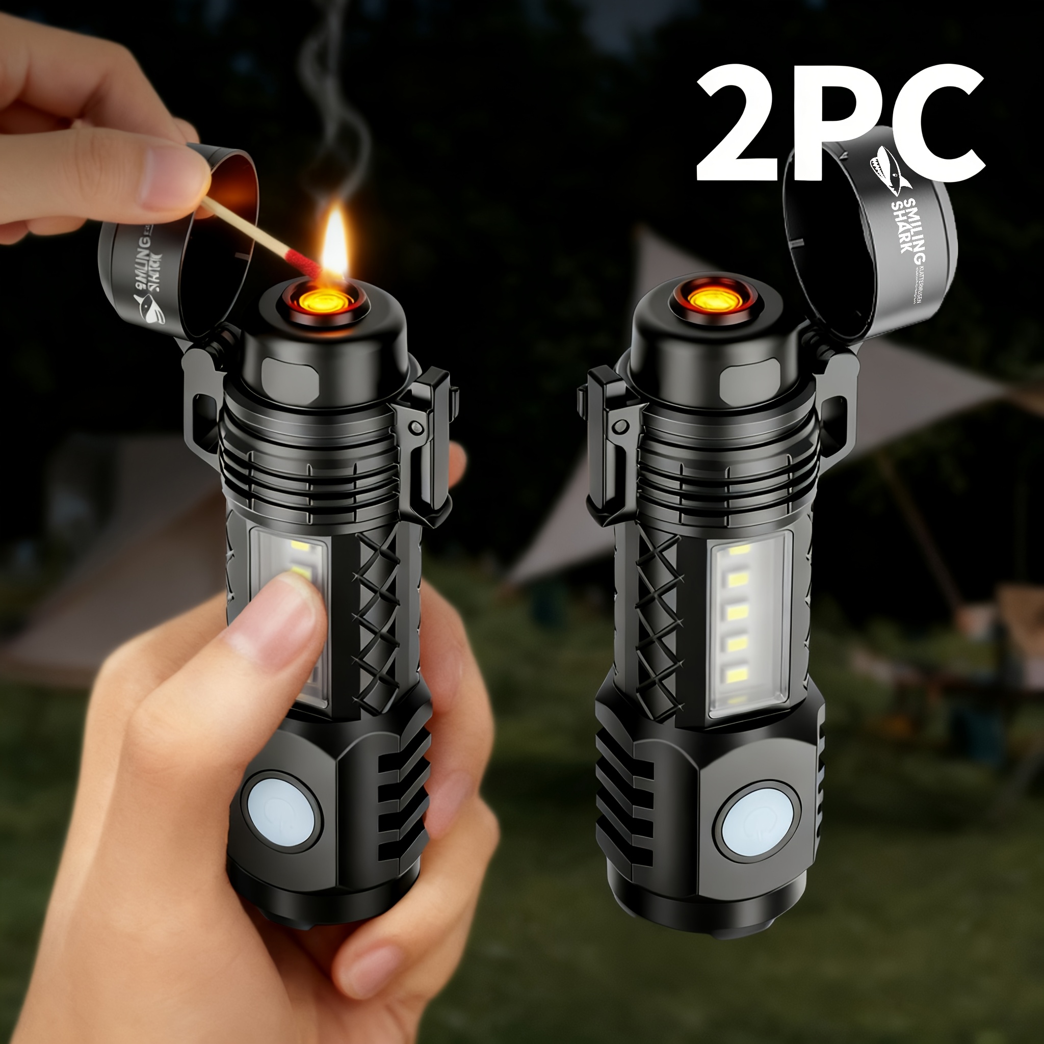 keychain flashlight sold on Temu United States