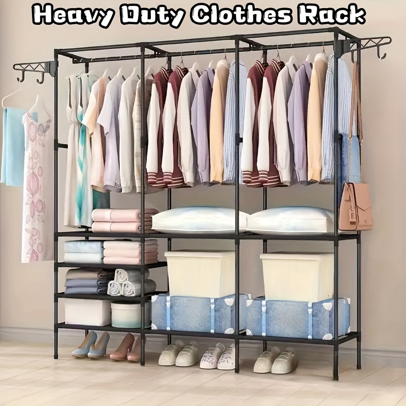 closet organizers and storage sold on Temu United States