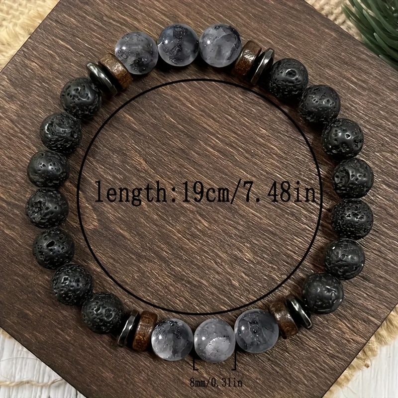 natural stone jewelry sold on Temu United States