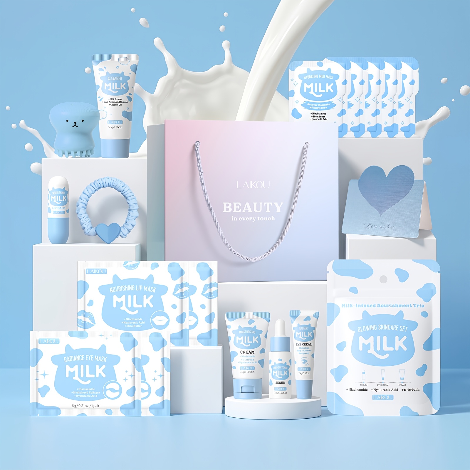 milk skincare sold on Temu United States