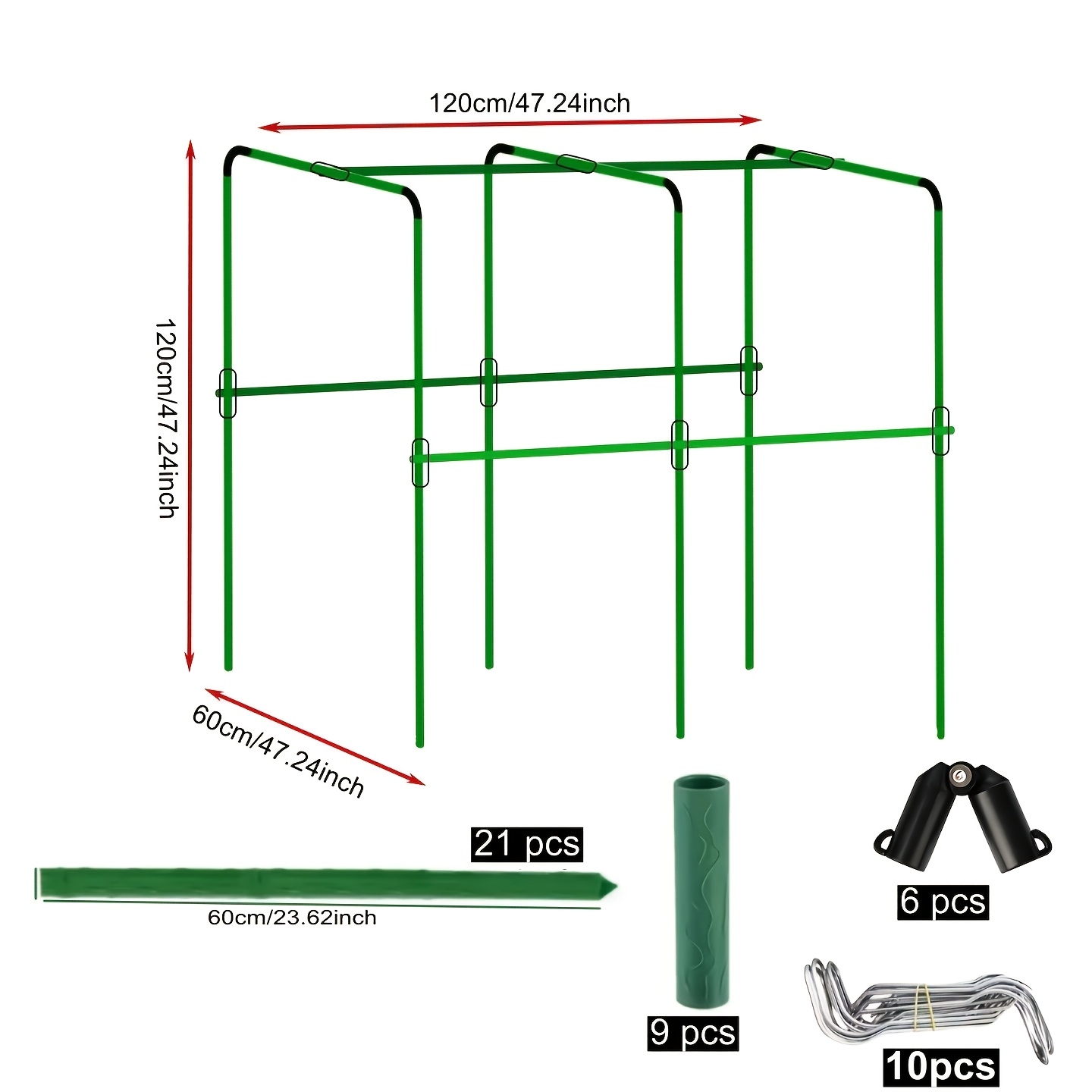 garden supplies sold on Temu United States