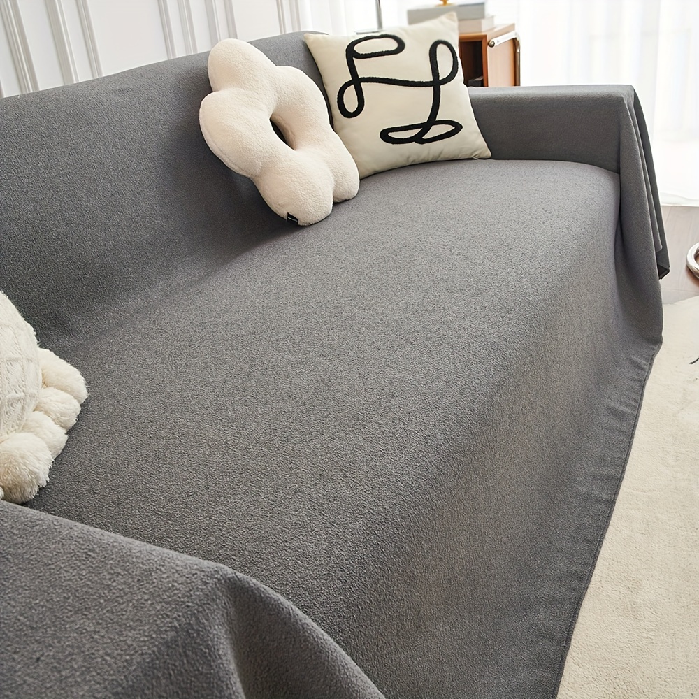 Anti splash Thickened Chenille season Universal Sofa Throw - Temu ...