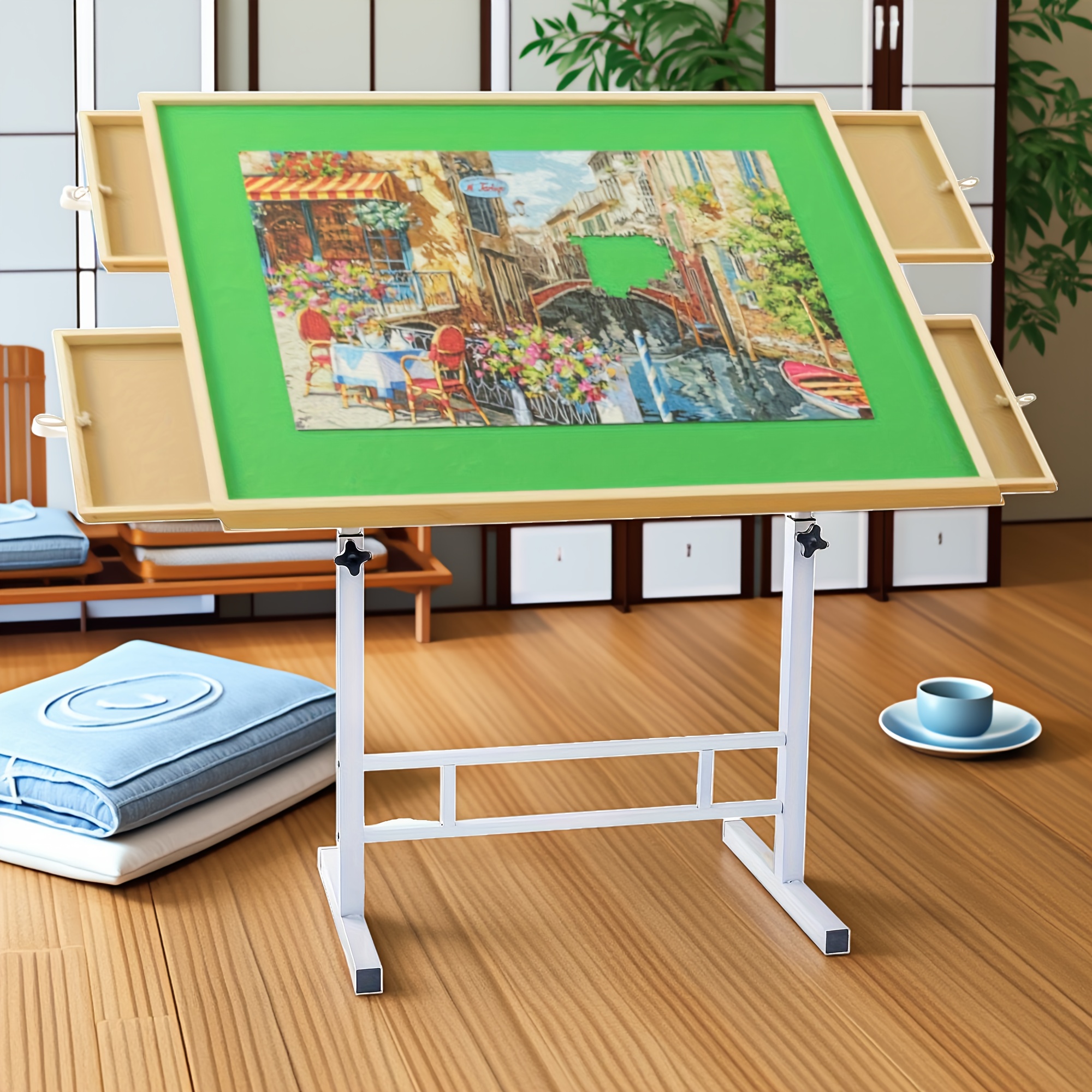 puzzle tables sold on Temu United States