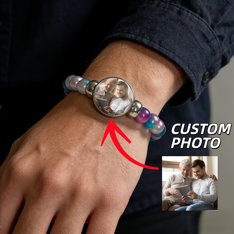 personalized bracelet sold on Temu United States