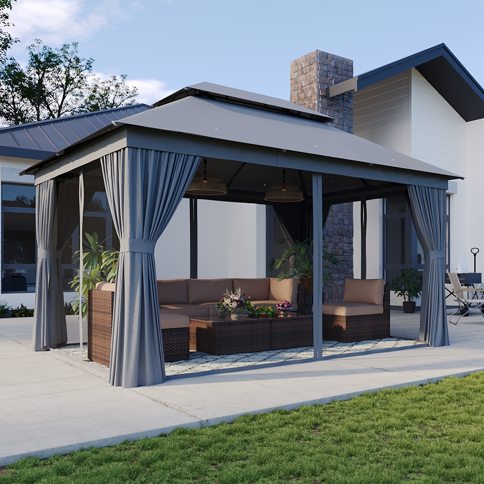 gazebos sold on Temu United States