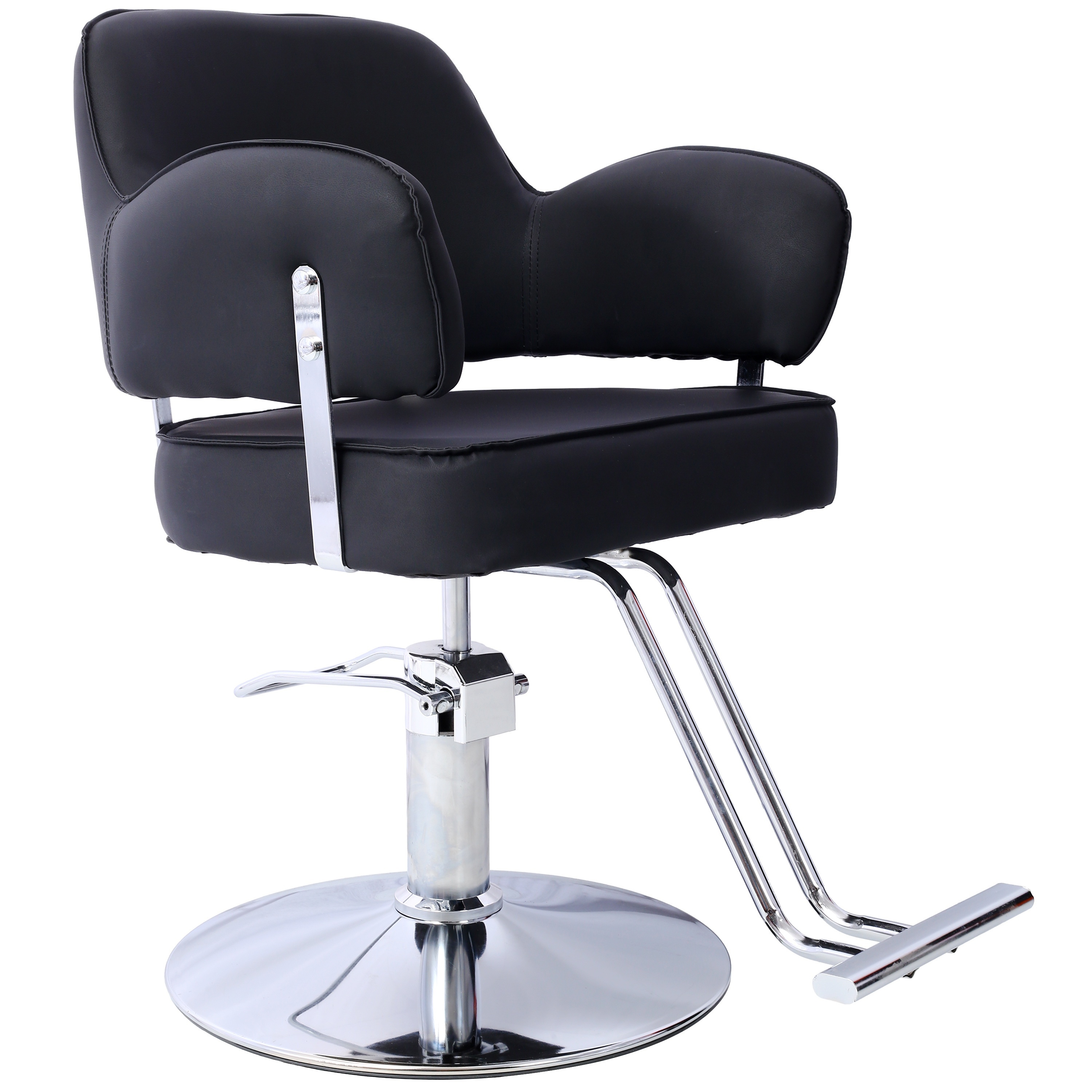 Salon Styling Chair Hair Stylist Wide Seat Hydraulic Barber - Temu