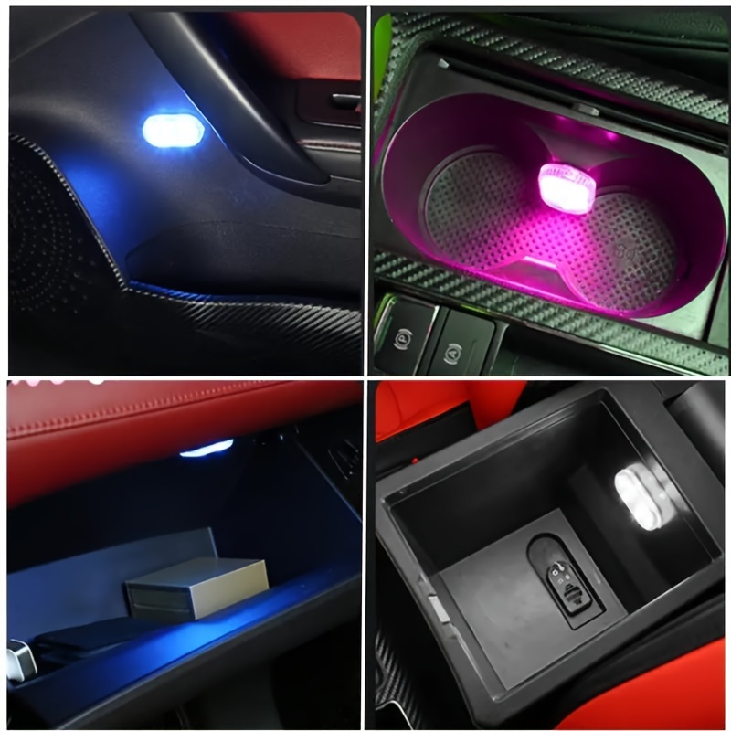 Car Interior Mini Touch Ambient Light Ceiling Led Reading - Temu