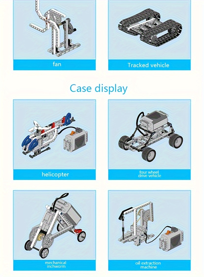 Stem Robot Kit Video Tutorials Programmable Diy Building Set - Temu Canada