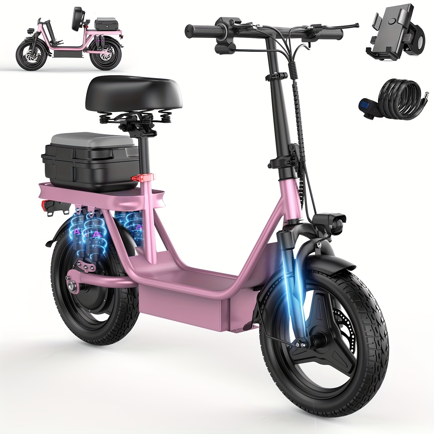 electric scooter sold on Temu Canada