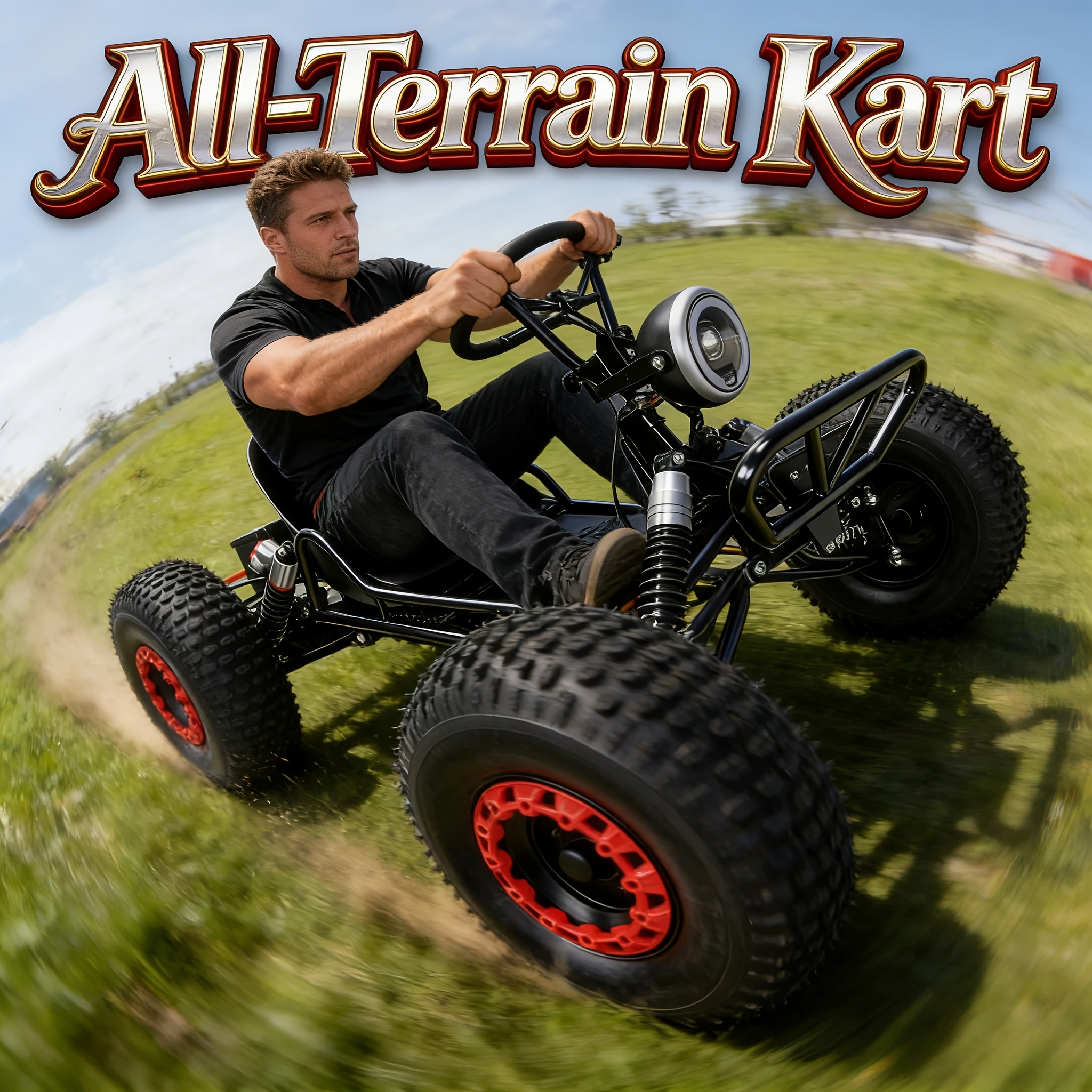 go kart kit set sold on Temu United States