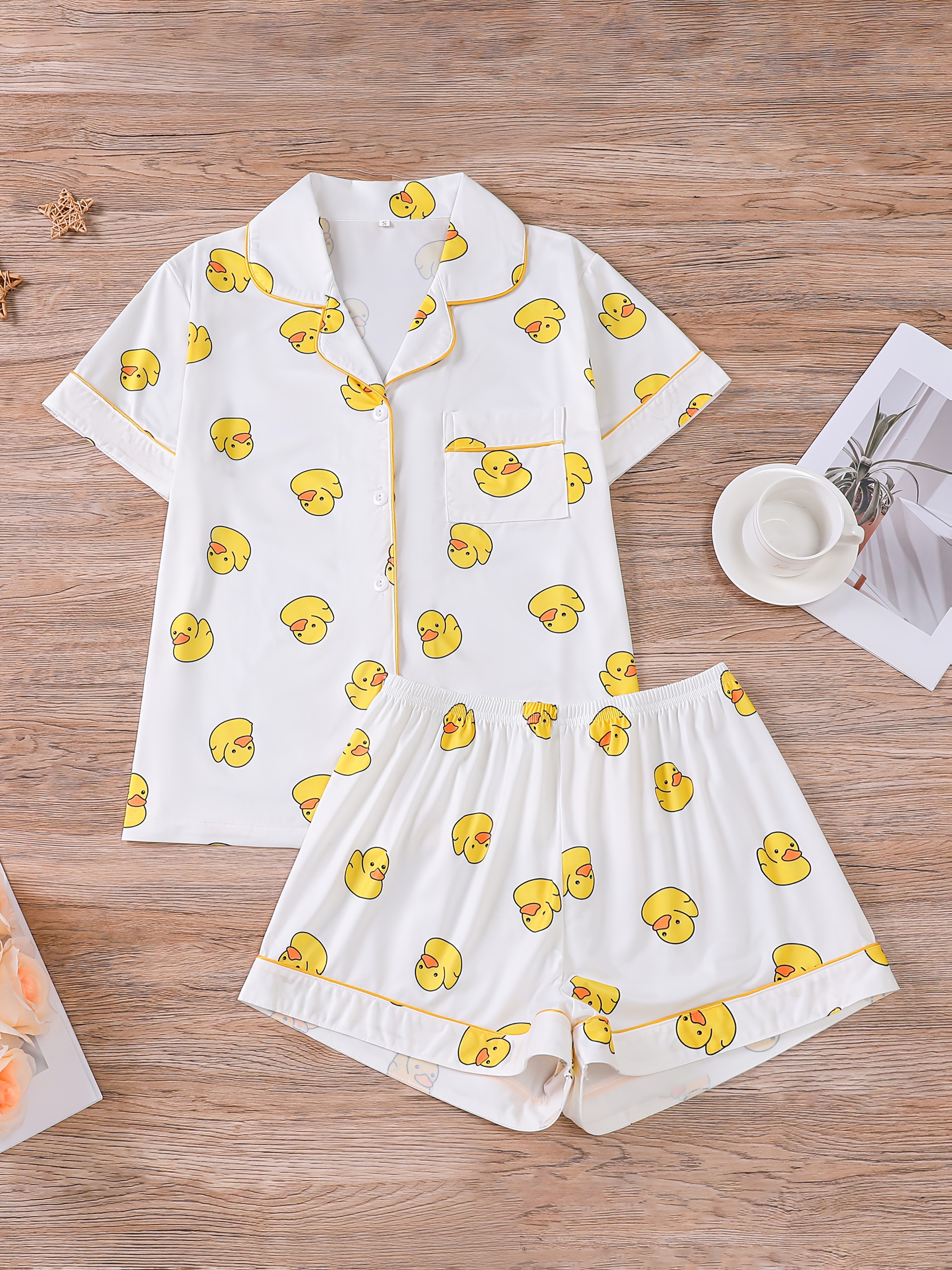 duck pajama sold on Temu United States