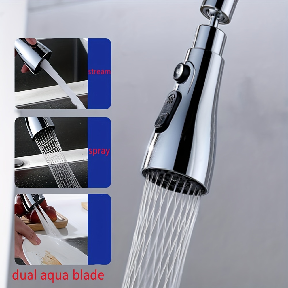 Universal Rotating Faucet Extender Nozzle Aerator Dual - Temu United ...