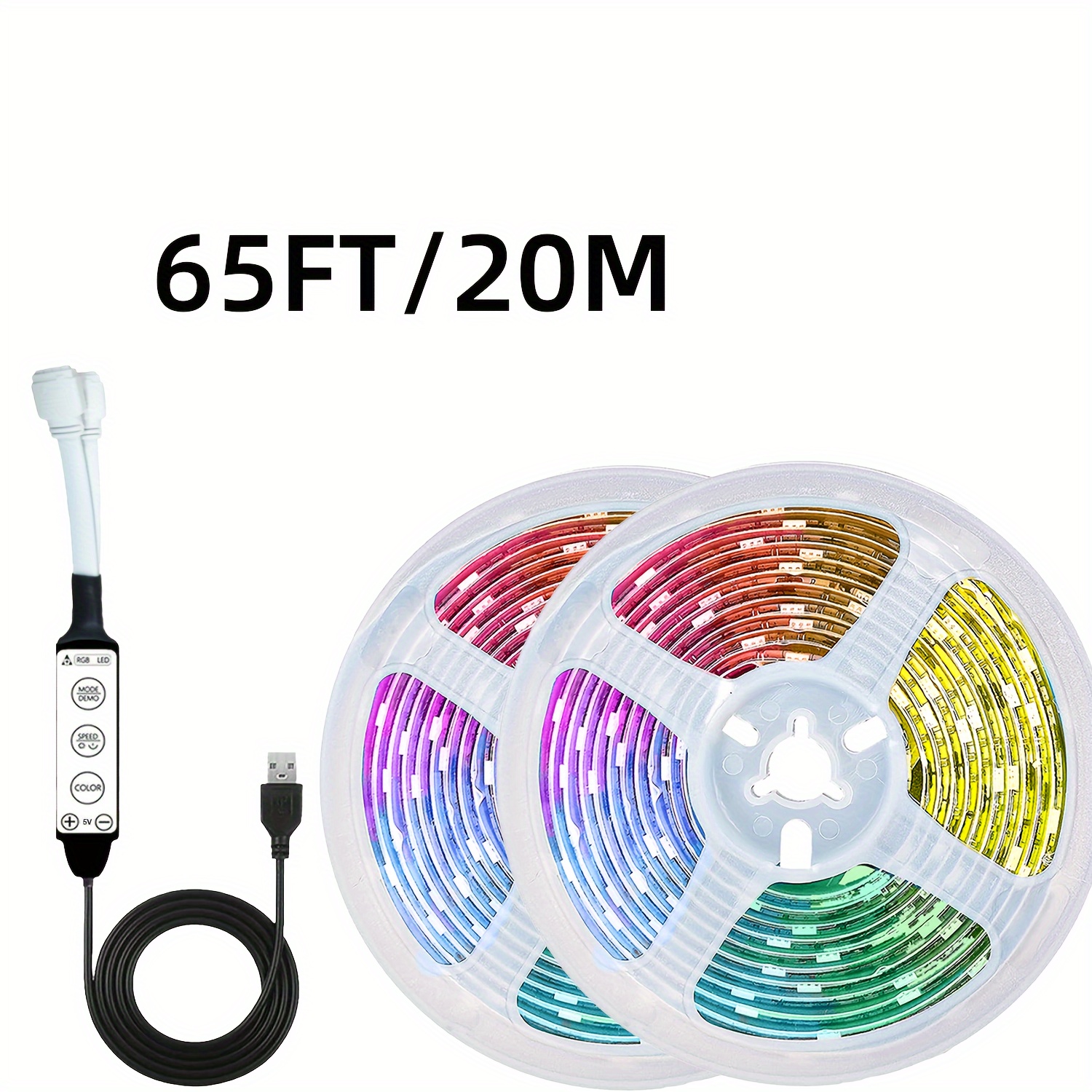 3ft Led Strip Lights Tv Led Back Light Usb Sync Color - Temu United Kingdom