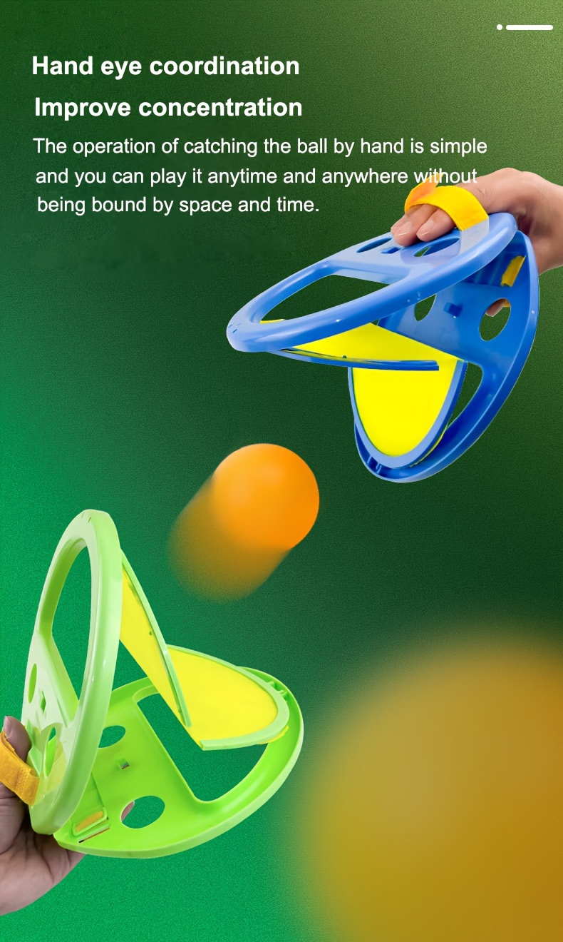 Throwing And Catching Ball, Hand Grabbing Ball Toy, Outdoor Clamp Ball ...