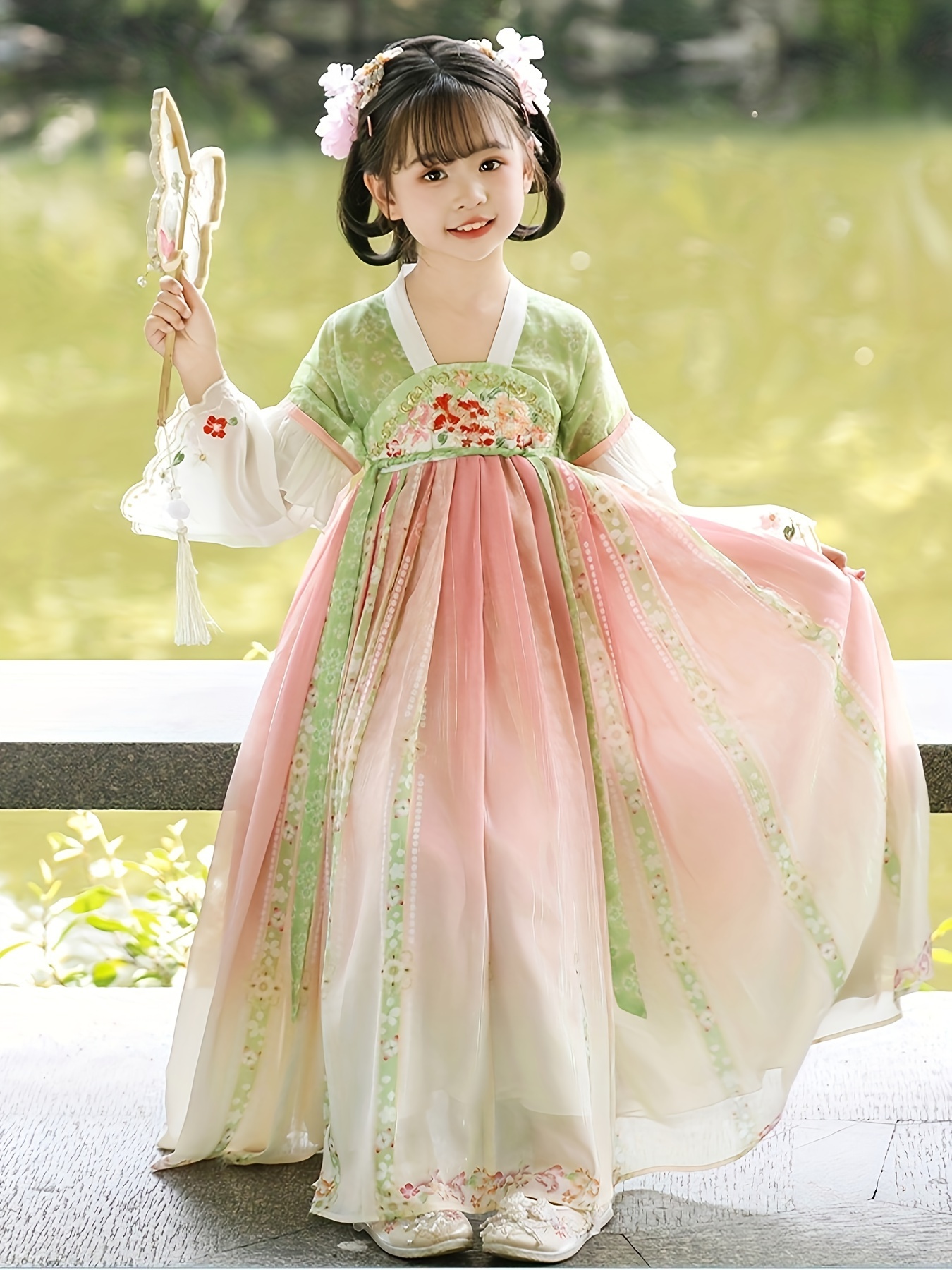 hanfu sold on Temu United States