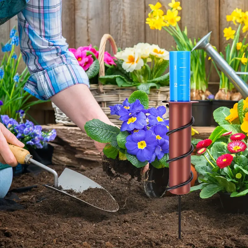 Floating Rain Gauge Ground Mounted Plastic Cylinder Rain - Temu Floating Rain Gauge Ground Mounted Plastic Cylinder Rain - Temu