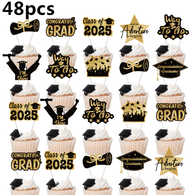 graduation decorations sold on Temu United States