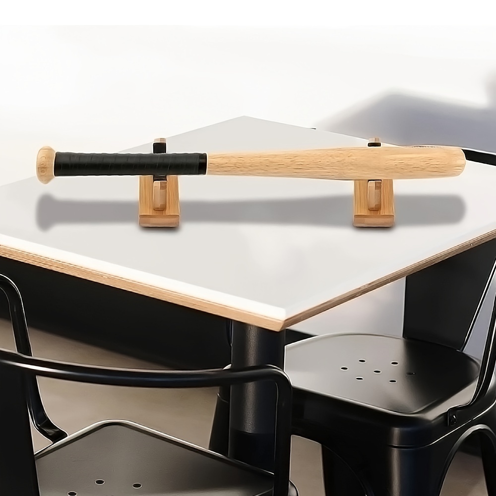 Wooden Baseball Bat Display Stand Desktop Horizontal - Temu United