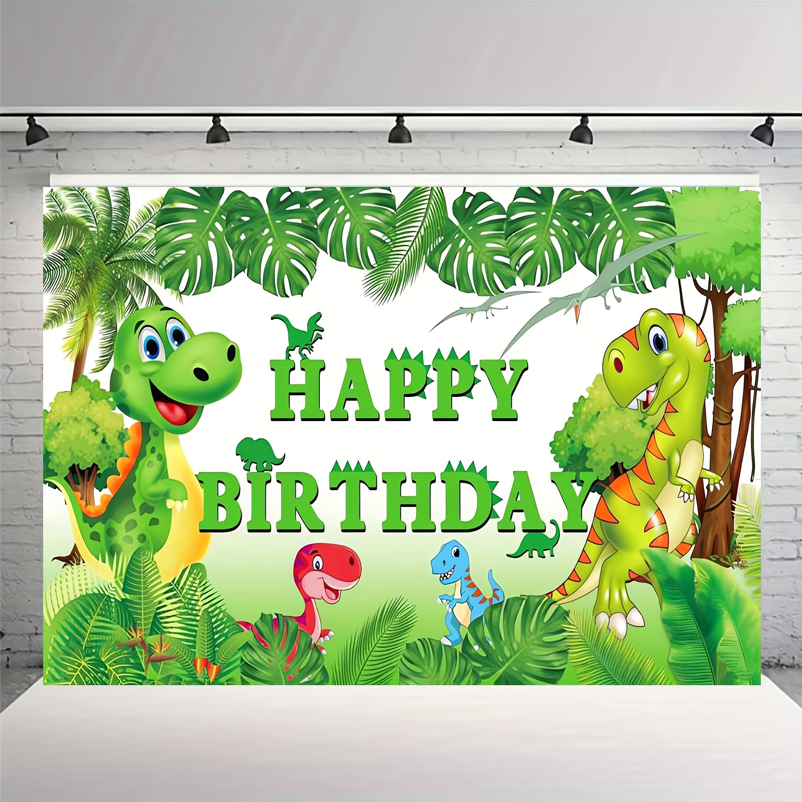 Photography Backdrop Dinosaur Birthday Background Photo - Temu Australia