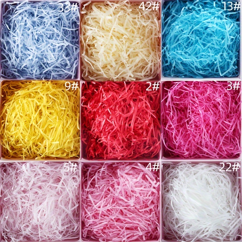 Gift Box Raffia Filler Shredded Paper Silk Strip Grass - Temu Australia