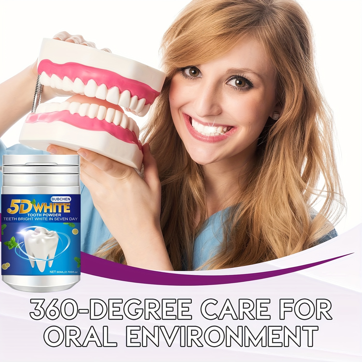 5d White Tooth Powder – Deep Cleaning Teeth - Temu