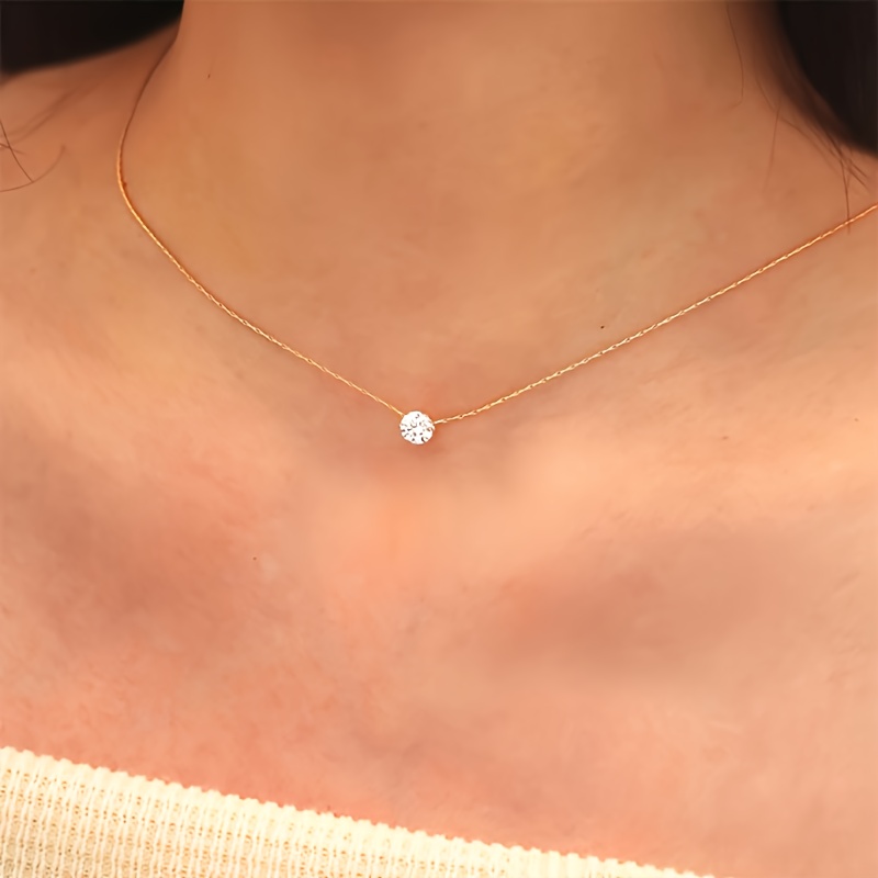 stainless necklace sold on Temu United States