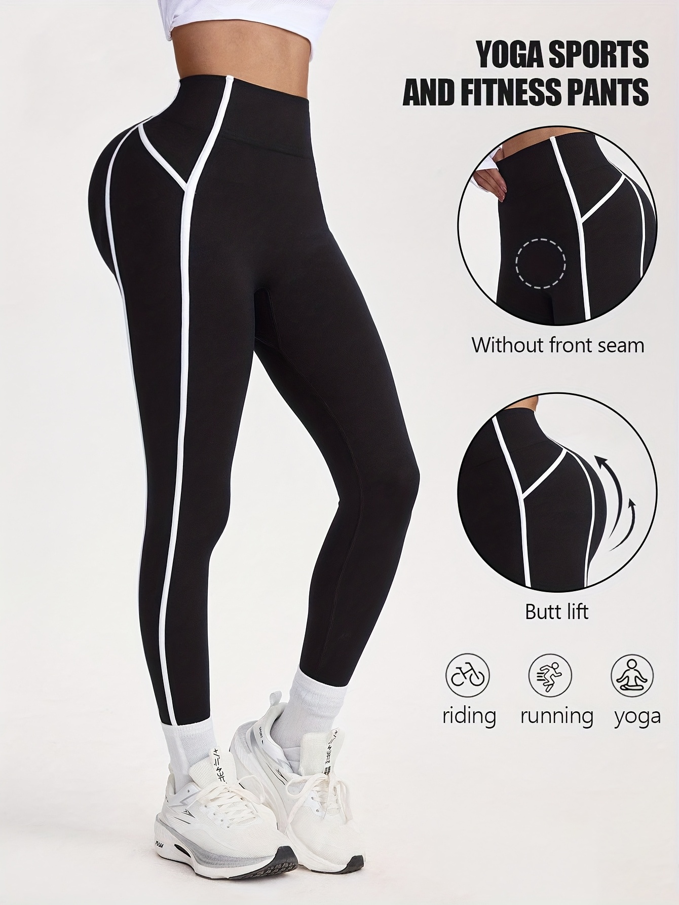 yoga clothing sold on Temu United States