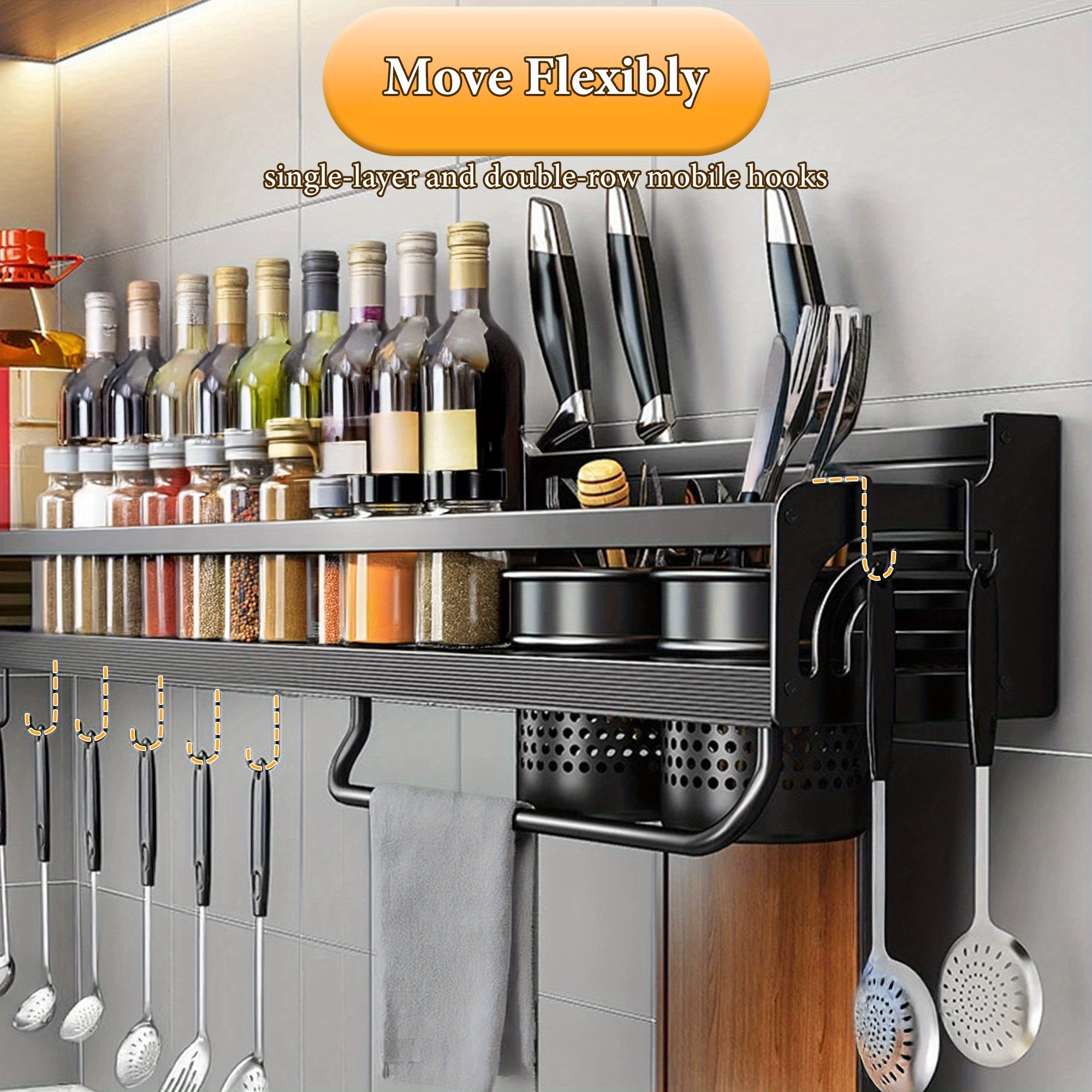 wall spice racks sold on Temu United States