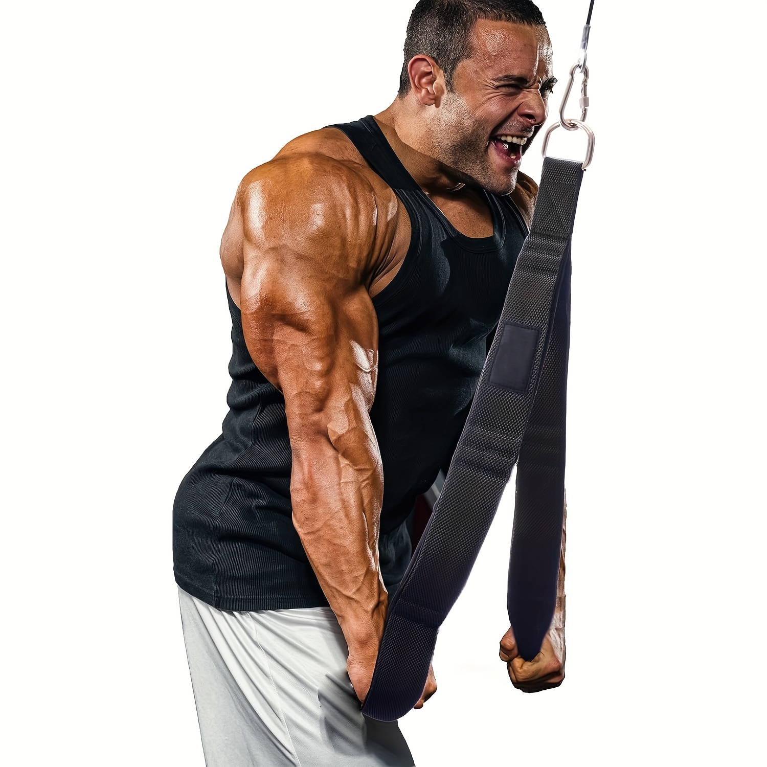 Corde Tricep Bosaen Tricep Rope Cable Attachment, Upgraded 3-in-1 ...