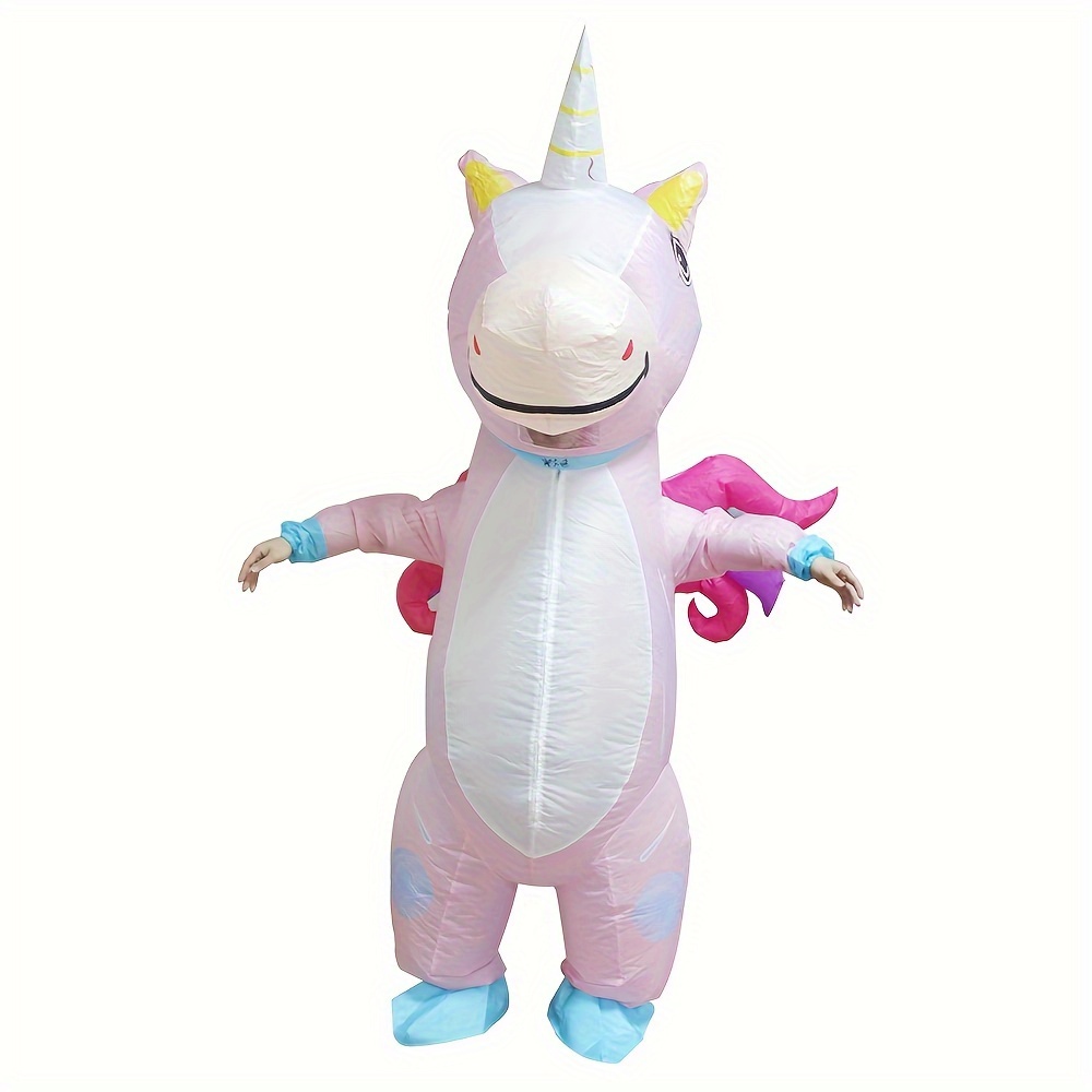 Adorable Funny Sweet Colorful Unicorn Design Inflatable Suit - Temu ...