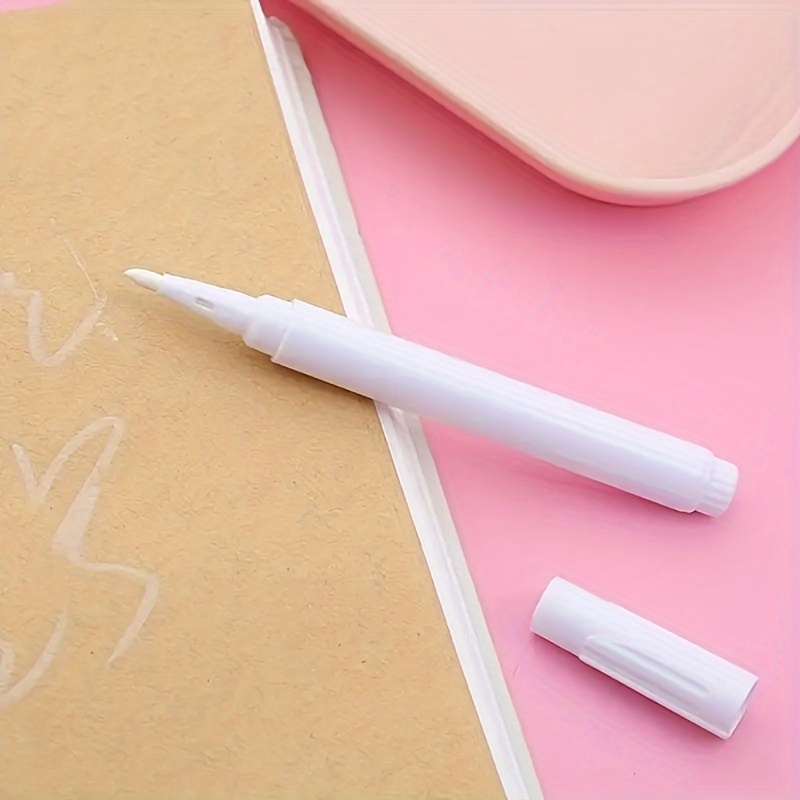 10pcs White Erasable Liquid Chalk Markers Fine Tip Non Toxic Quick Dry ...