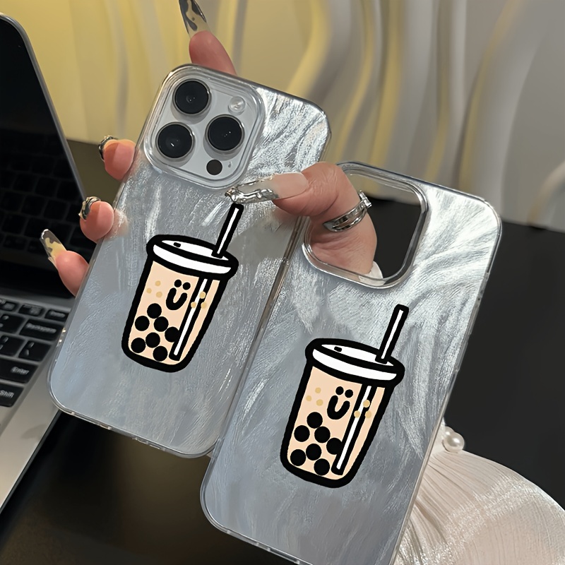 Bubble Tea Case For Iphone Models Including 15, 15 Pro Max, 15 Plus, 15 ...