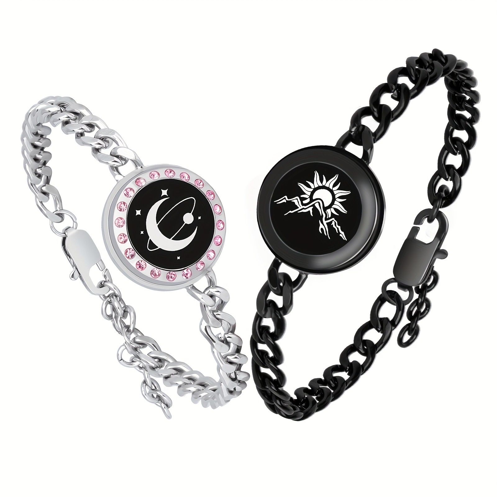 long distance bracelets sold on Temu United States