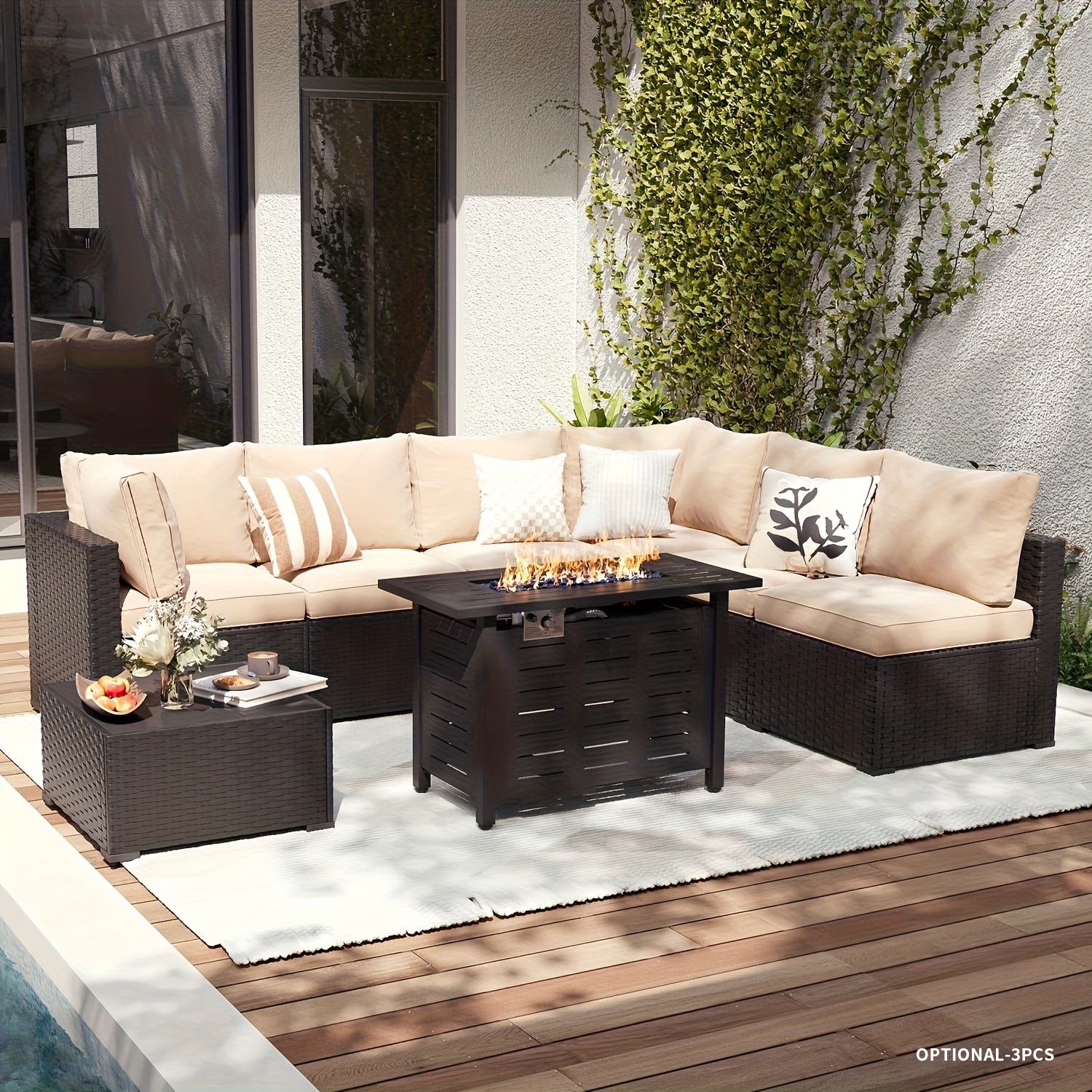 outdoor patio furniture sold on Temu United States