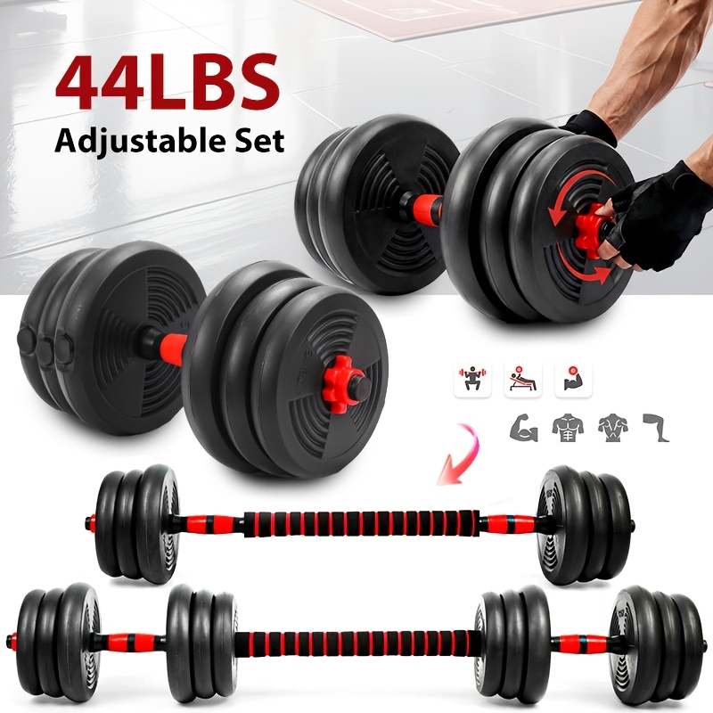 dumbbell sets sold on Temu United States