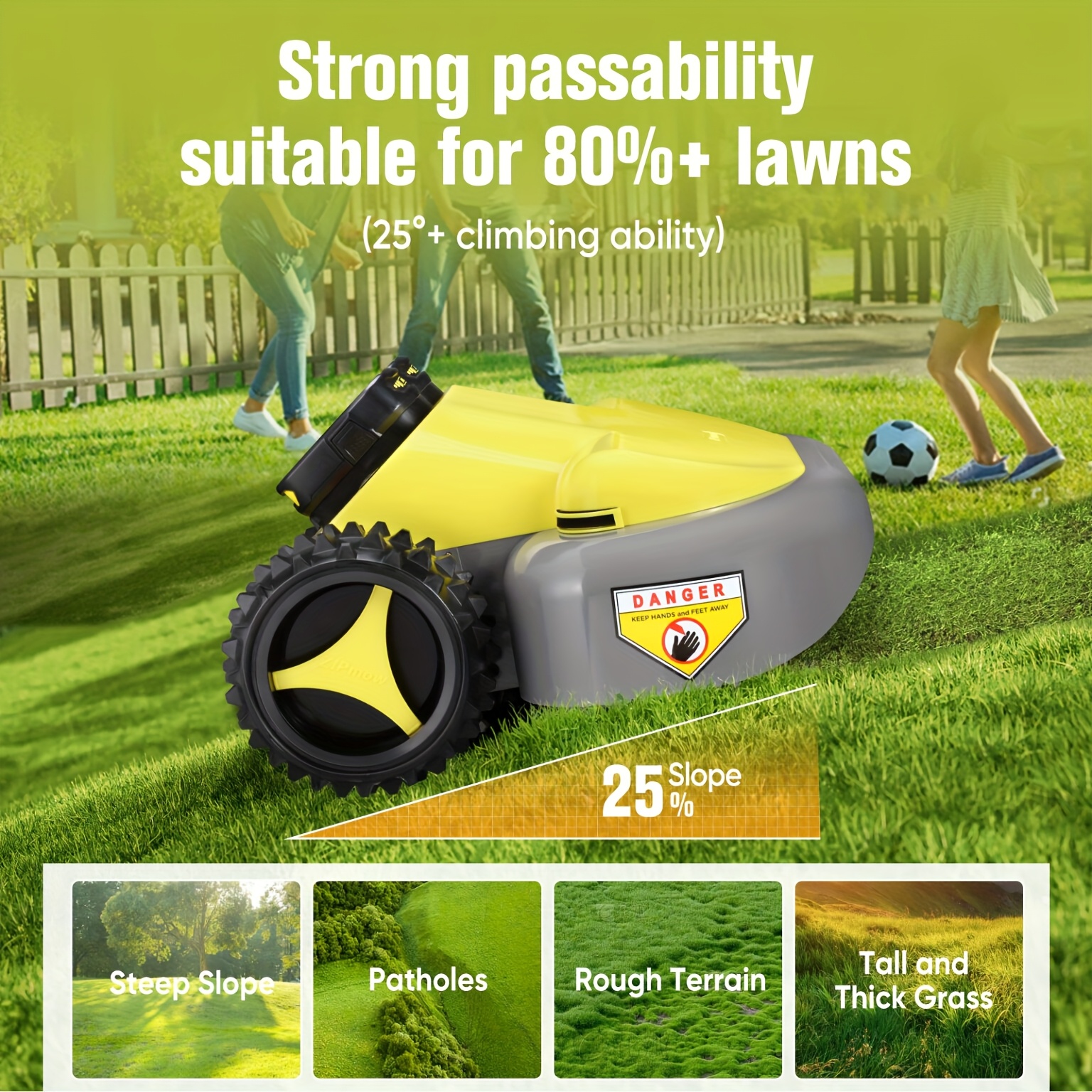 riding lawn mowers sold on Temu United States
