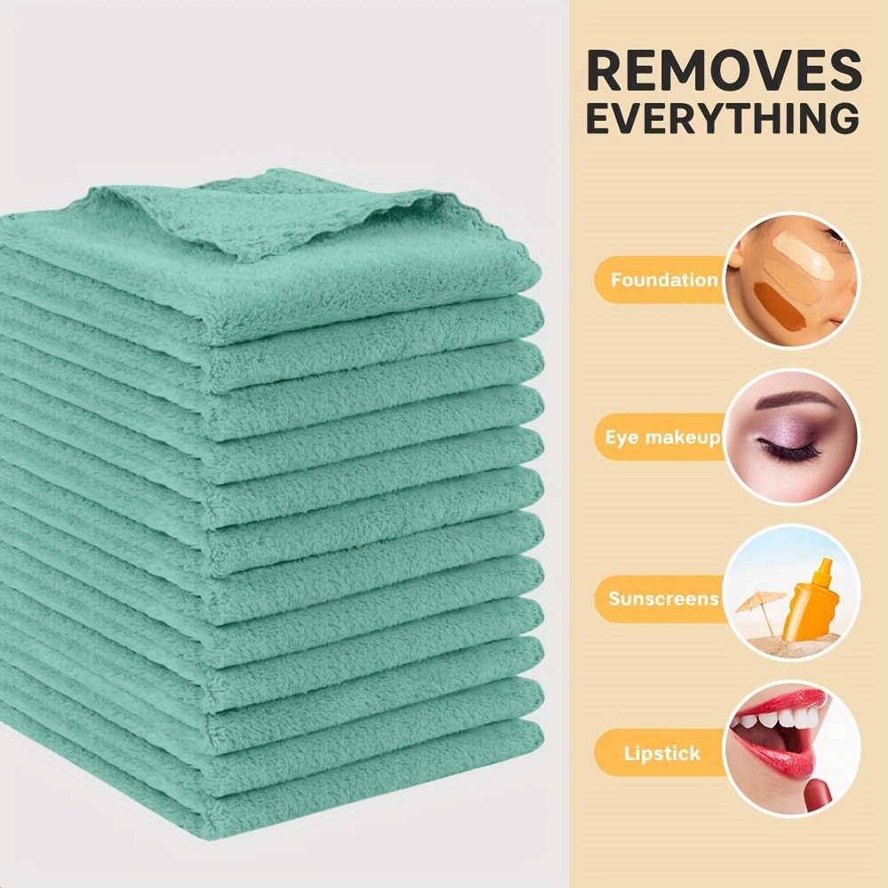 face makeup remover cloths microfiber wash cloth face facial - Temu ...